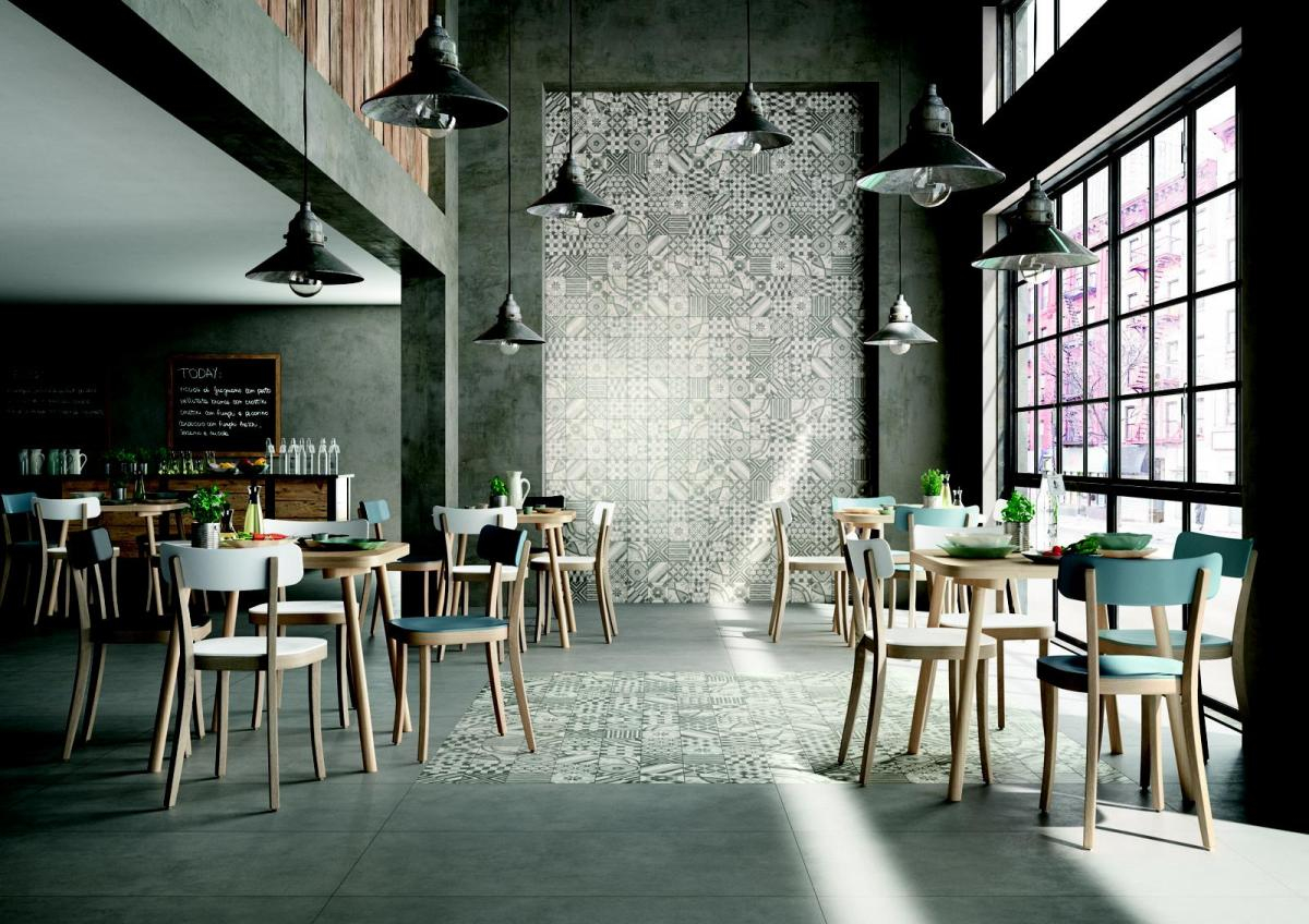 Pavimento Marazzi serie Block formato 15X15 colore Grey decoro ...
