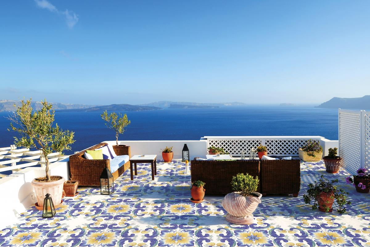 Pavimento Savoia serie Cotto mediterraneo formato 34X34 colore Capri ...
